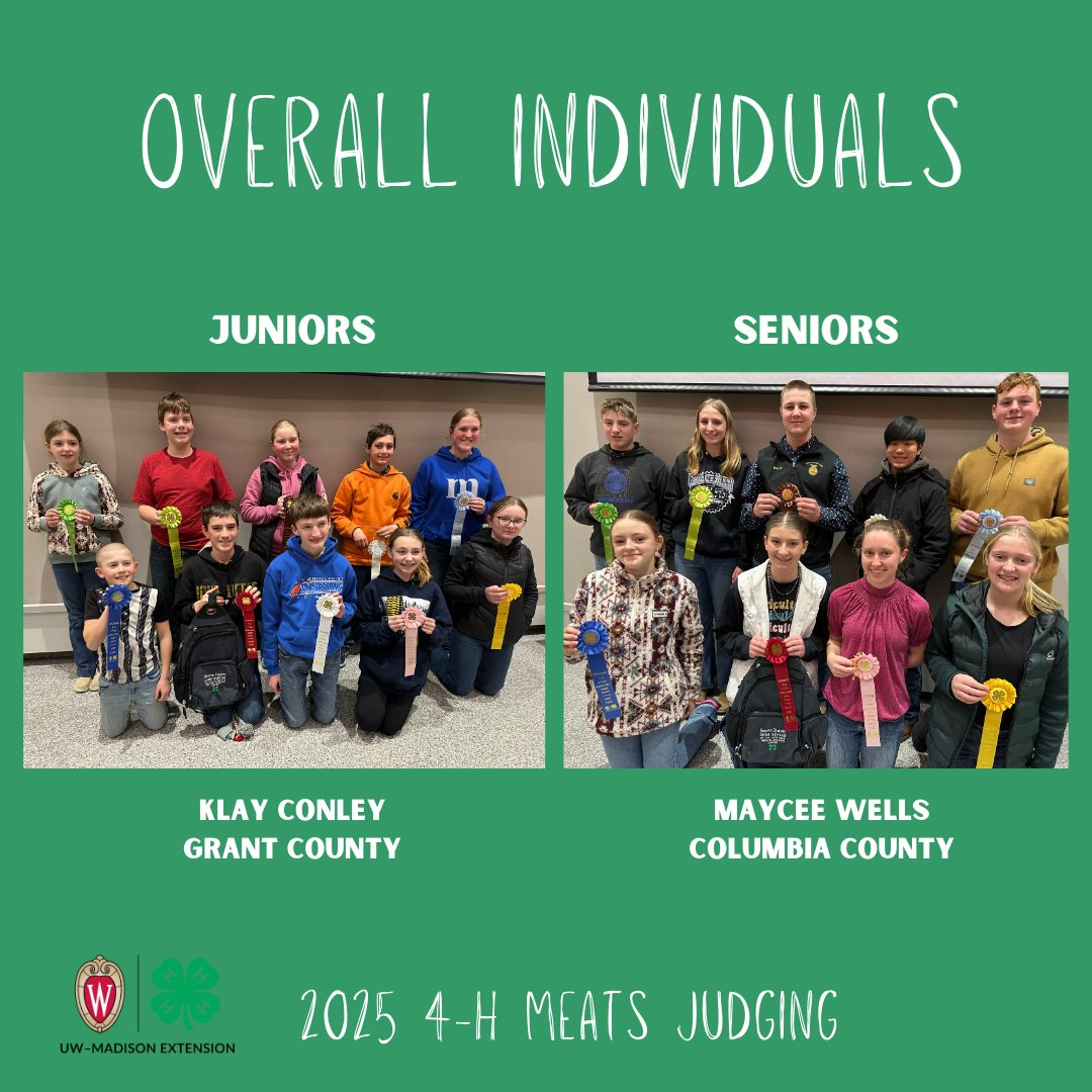 Meats Judging Contest – Wisconsin 4-H